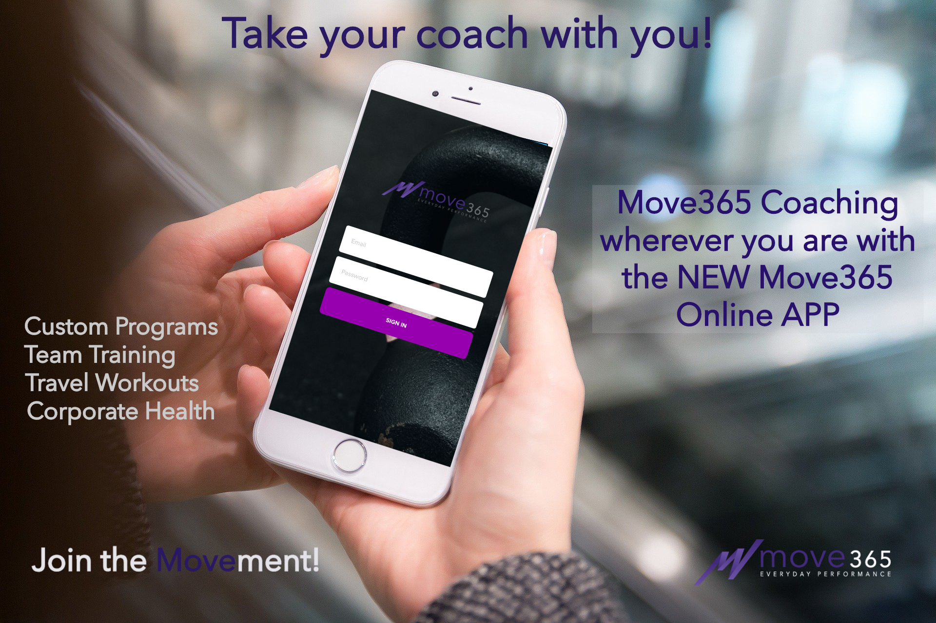 Online Team Custom Athlete Plan | Move365